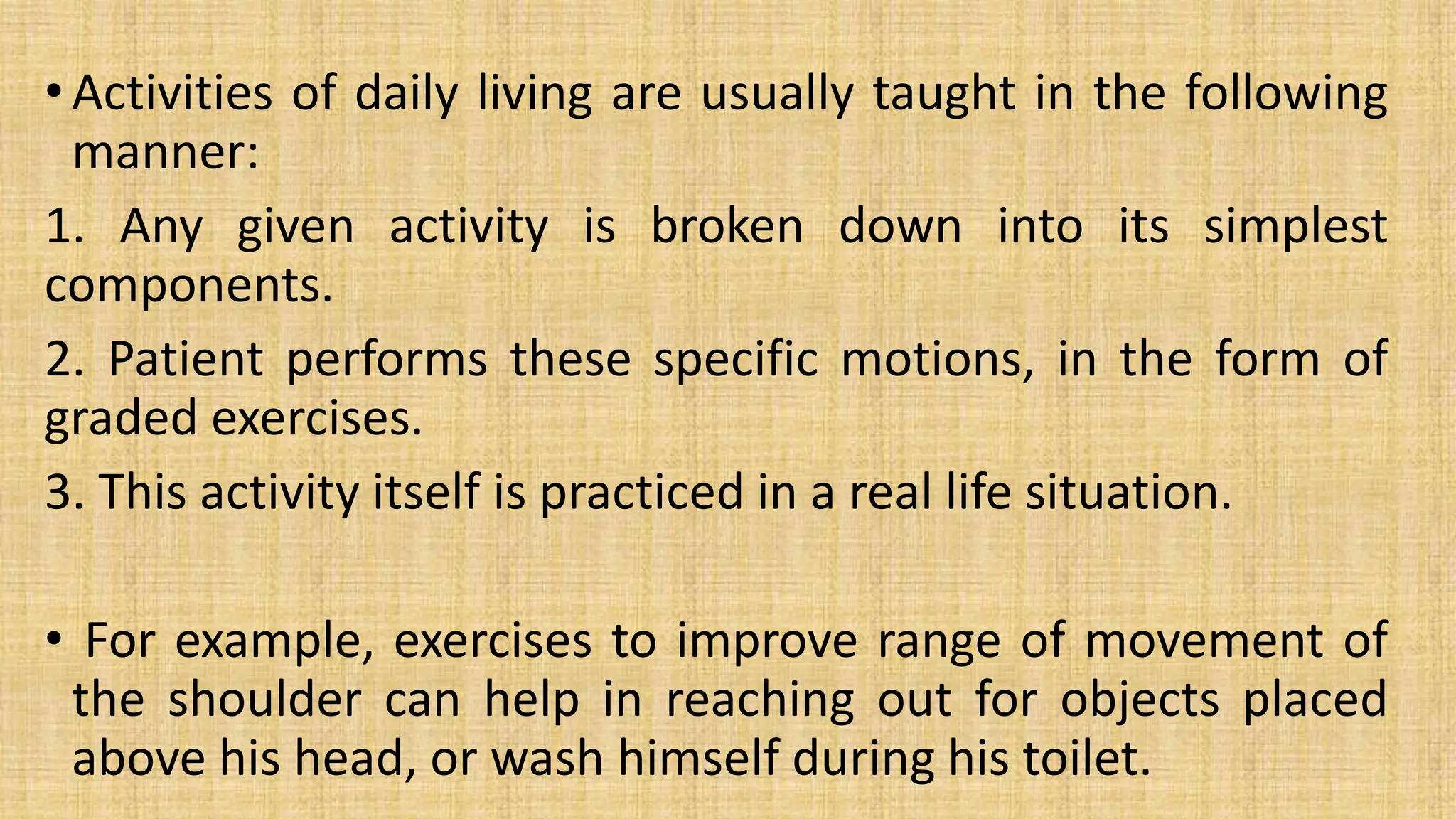 ADL- Activities of daily living. .ppt