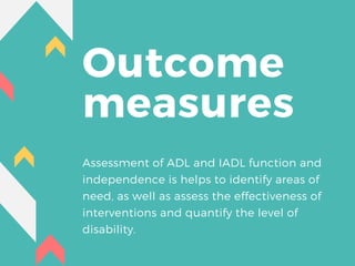 ADL by Dr. Sachi mevada (Masters in Physiotherapy of Cardio-pulmonary ...