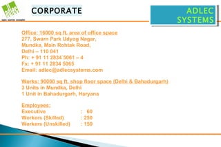 Adlec Corporate | PPT