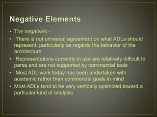 Adl elements | PPTX