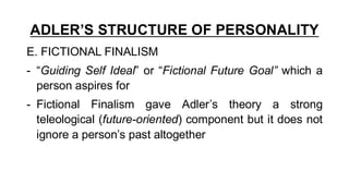 ADLER'S Theory of Personality: FILIPINO PERSONALITY | PPT