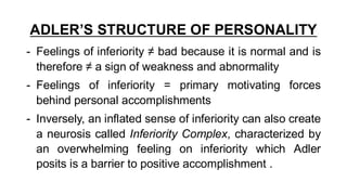 ADLER'S Theory of Personality: FILIPINO PERSONALITY | PDF
