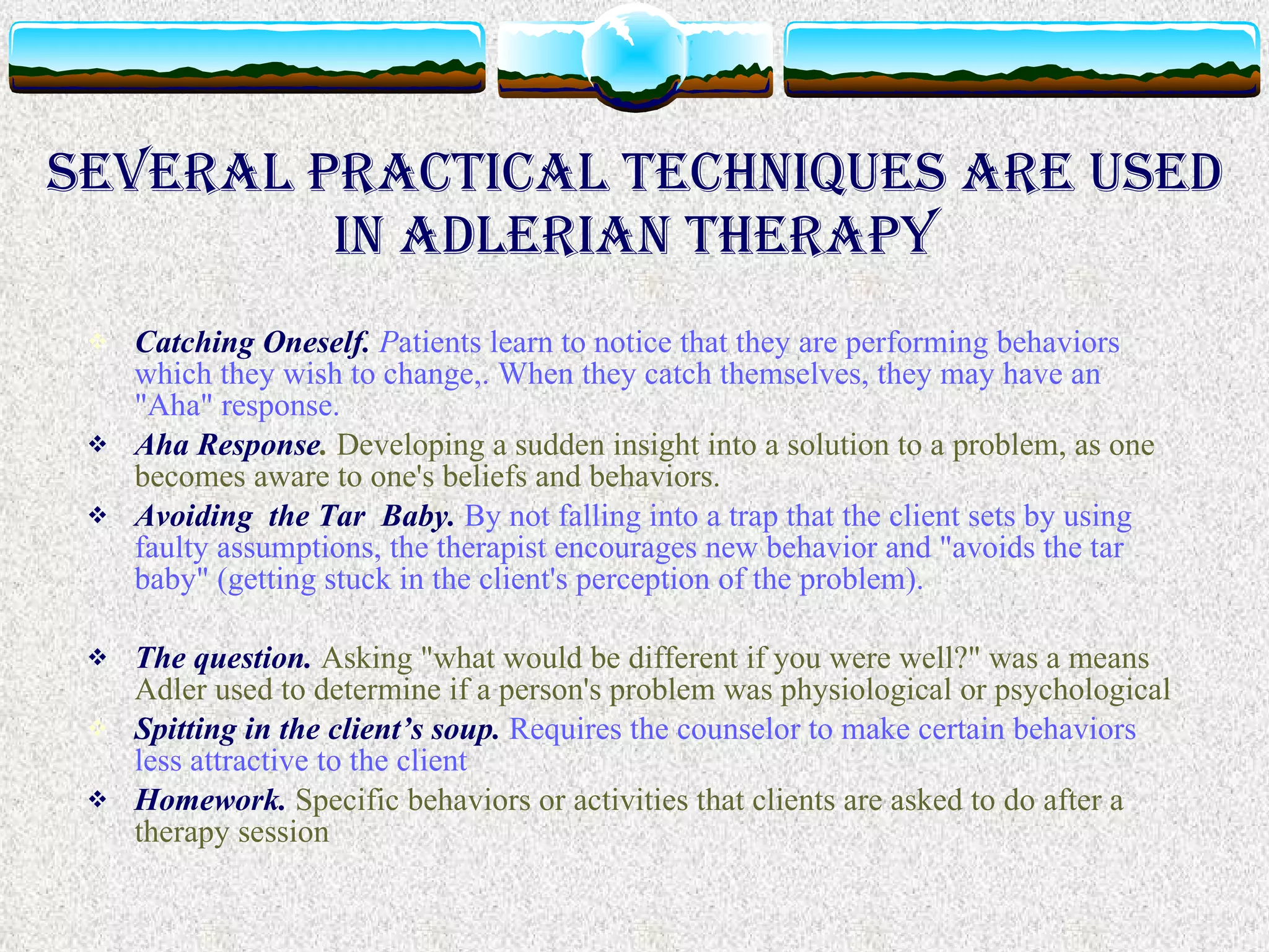 Adlerian Theory | PPT