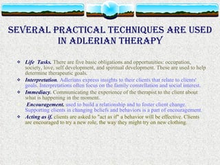 Adlerian Theory | PPT