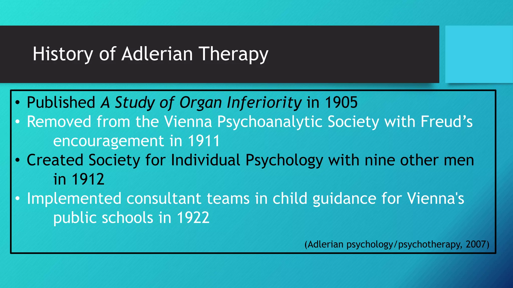 Adlerian Therapy- Amber Garza | PPTX