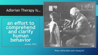 Adlerian Therapy- Amber Garza | PPTX