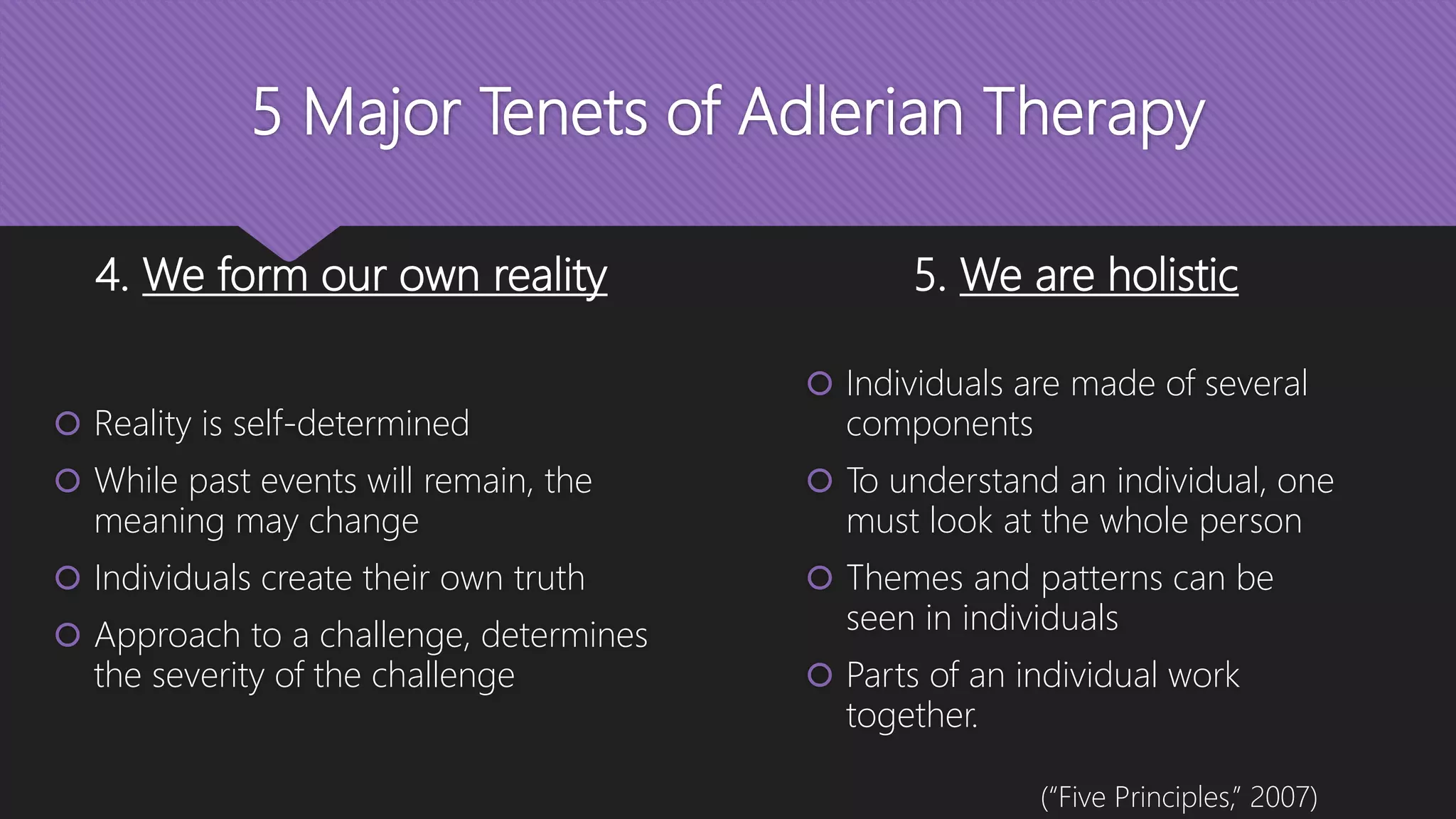 Adlerian Therapy | PPTX