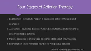 Adlerian Therapy | PPTX