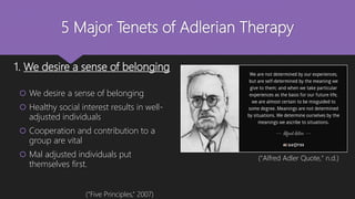 Adlerian Therapy | PPTX