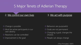 Adlerian Therapy | PPTX