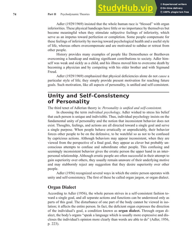 Adler Individual Psychology Origins Of Social Interest Importance Of ...