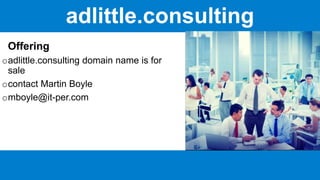 ADLittle Consulting | PPT