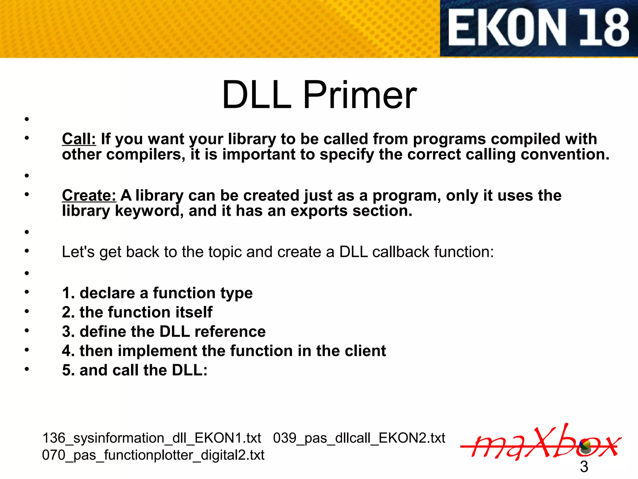 DLL Design with Building Blocks | PDF | Operating Systems | Computer Software and Applications