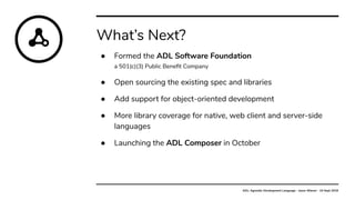 ADL: Agnostic Development Language | PPT