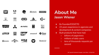 ADL: Agnostic Development Language | PPT