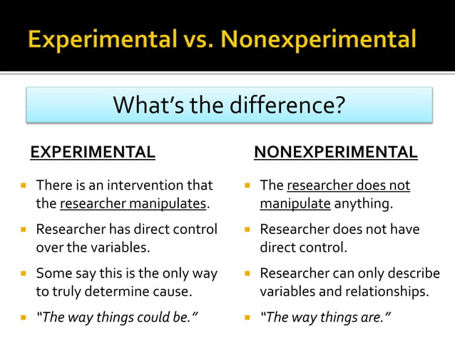 Adlt673 session 5_quantitative_experimental_nonexperimental | PPT