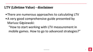 LTV from Ads. Challenge and solution: Huuuge Games and Tap Tap Games ...