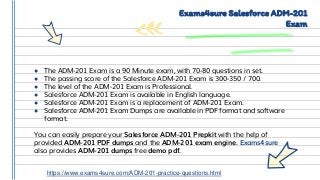 ADM-201 Practice Questions Answers 2022 | PPT