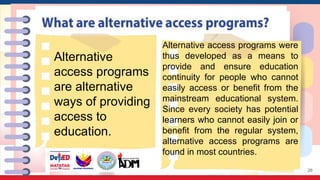 Alternative Delivery Mode in Education in Emergency | PPTX