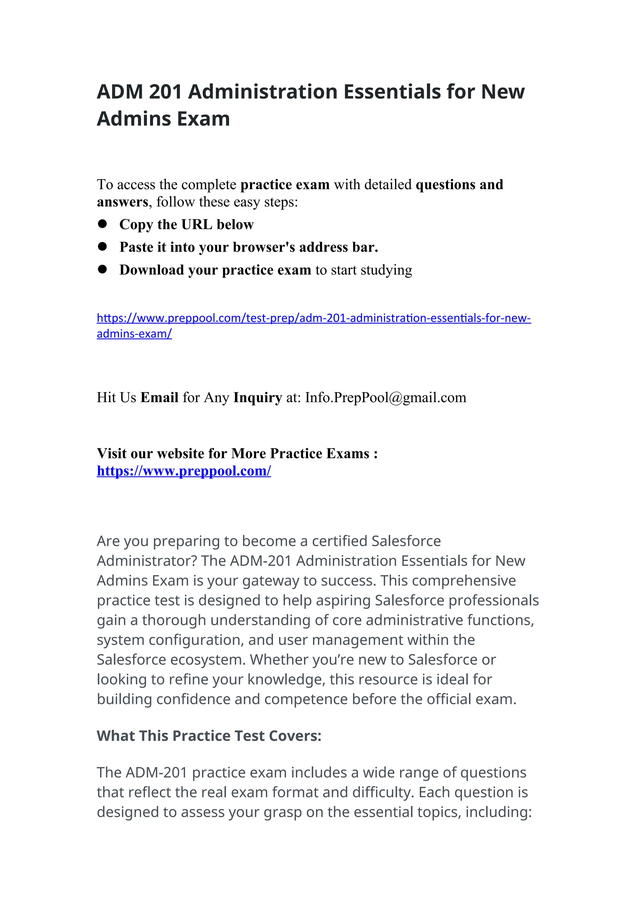 ADM 201 Administration Essentials for New Admins Exam Answers.docx