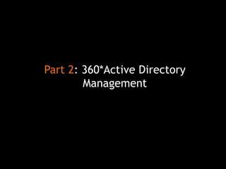 7 tips to simplify Active Directory Management | PPTX
