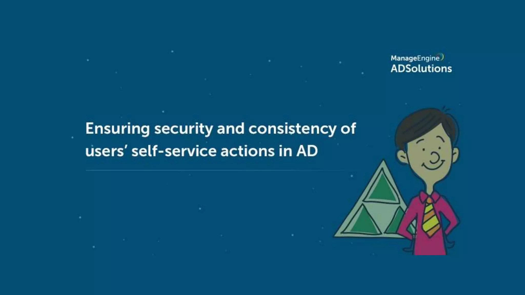 Ensuring security and consistency of users' self-service actions in ...