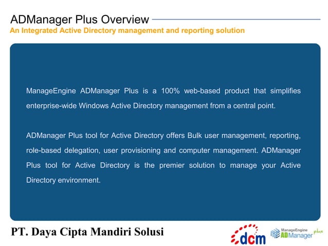 Ad manager plus Presentation | PPT | Operating Systems | Computer ...