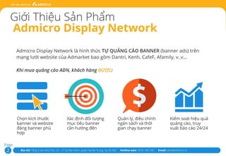Mang Quang cao Admarket display network admicro | PDF