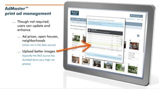 AdMaster™ quick tour - real estate print management | PPT