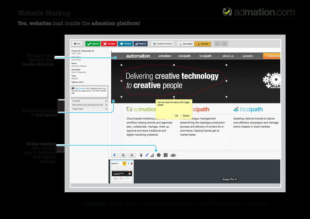Admation Marketing Platform Ppt