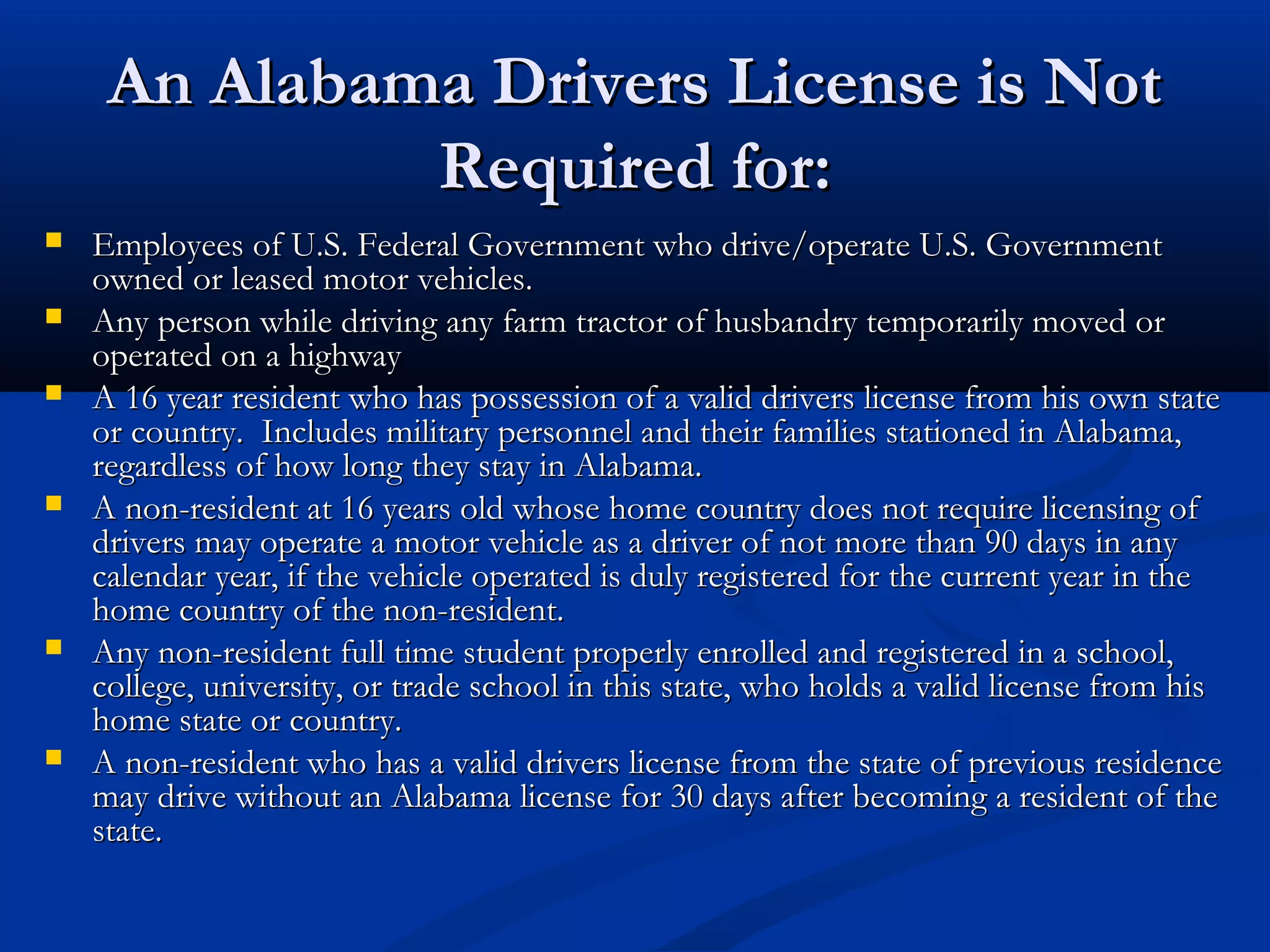 Adm chap 1 your license to drive | PPT