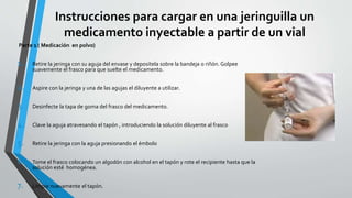 ADMINISTRACIÓN DE MEDICAMENTOS VIA PARENTERAL PARTE I | PPTX