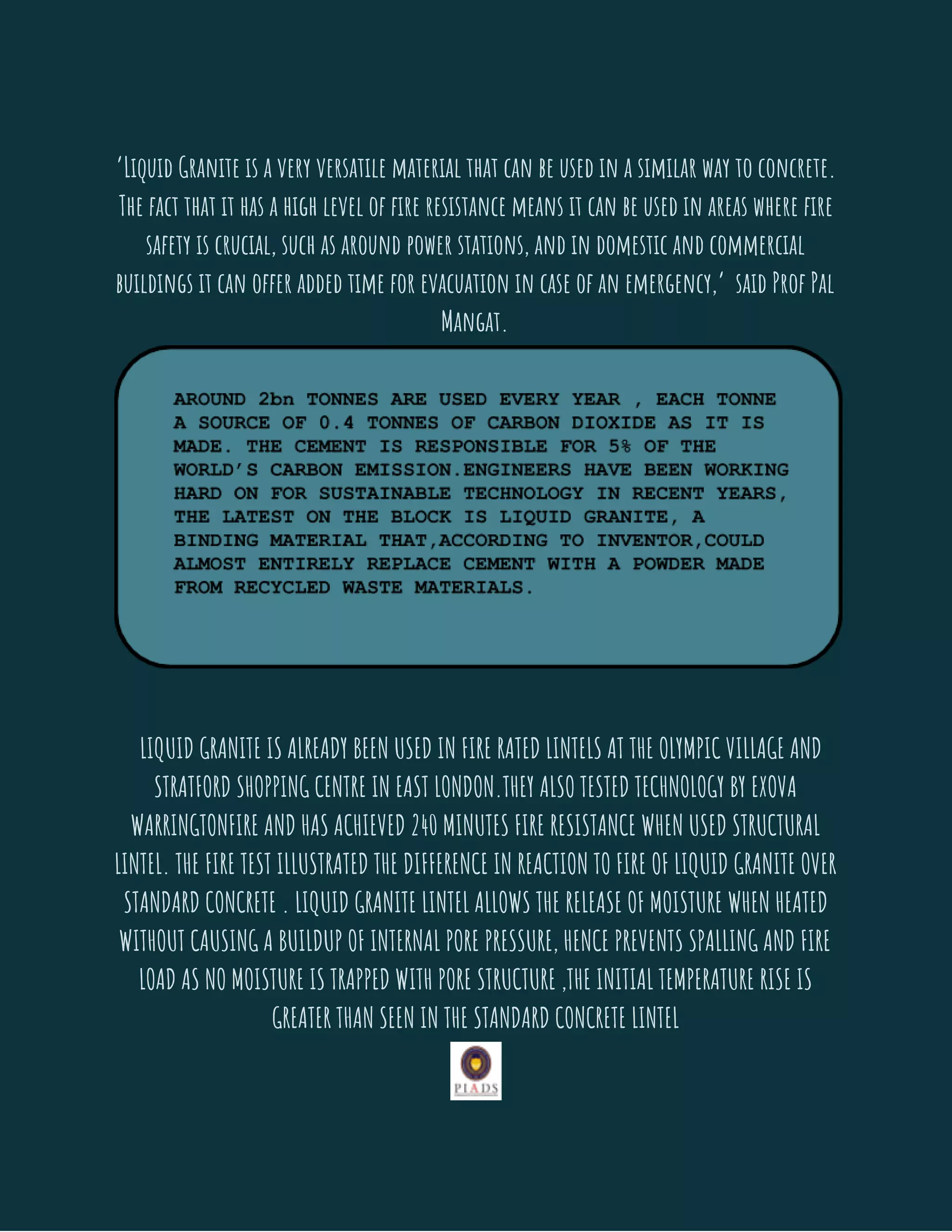 LIQUID GRANITE | PDF