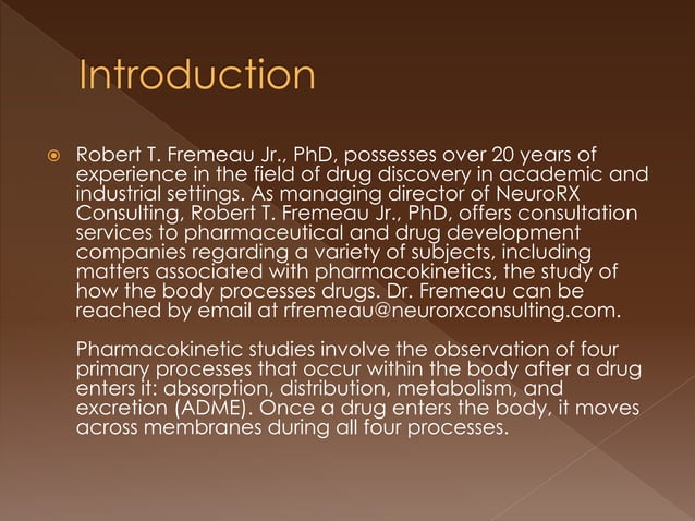 ADME: the Absorption, Distribution, Metabolism, and Excretion of Drugs ...