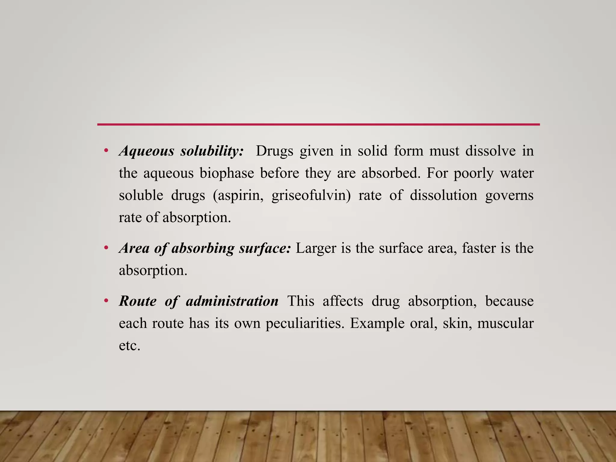 Pharmacokinetics and drug disposition | PPTX