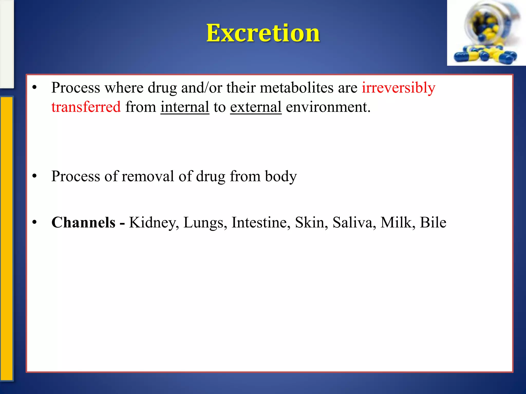 Pharmacokinetics - ADME | PPTX