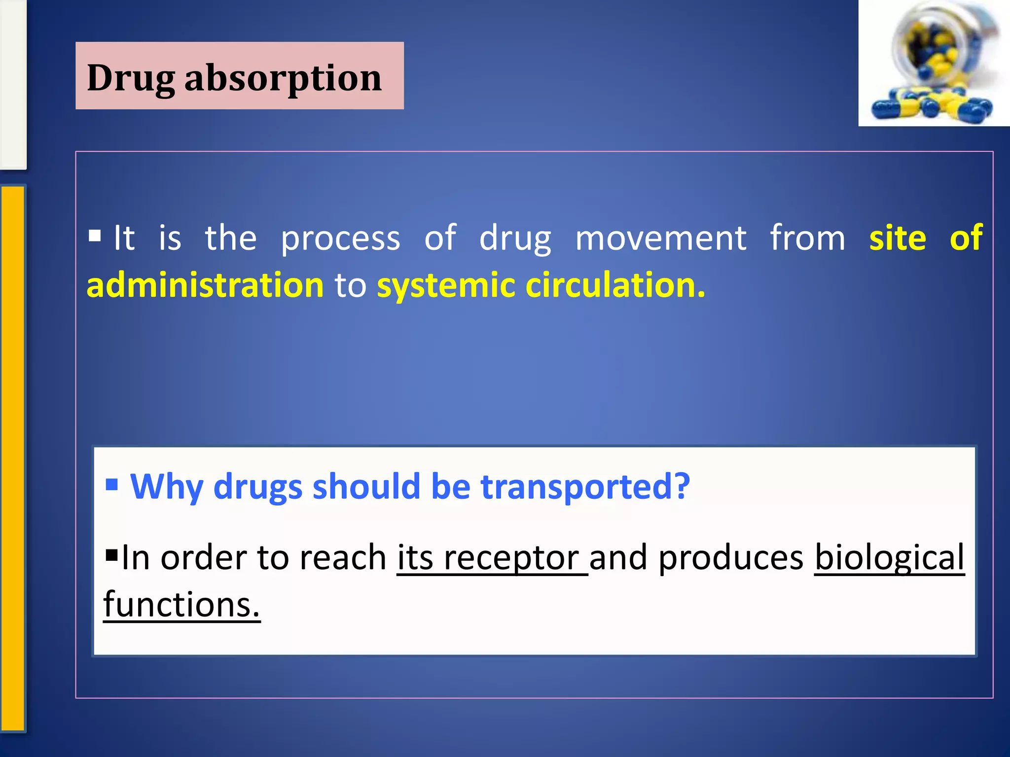 Pharmacokinetics - ADME | PPTX