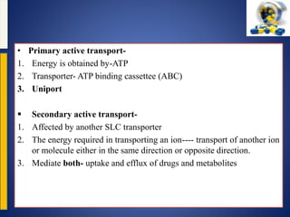 Pharmacokinetics - ADME | PPTX
