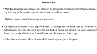 Ad mediation - How Ad mediation work and the benefit of the Ad ...