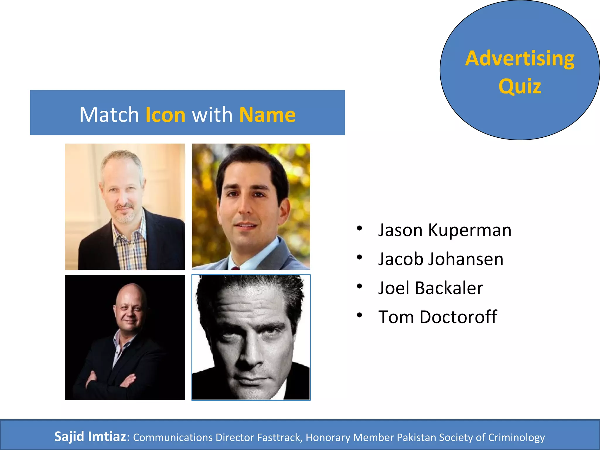 Admen in China | PPT