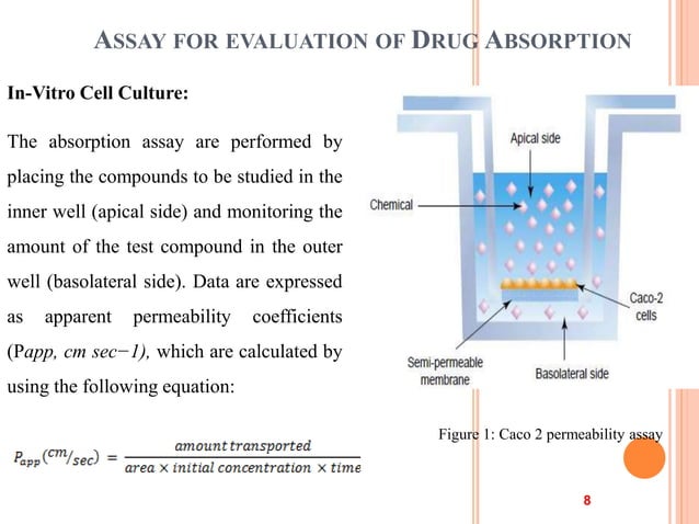 In vitro screening for evaluation of drugs ADMET properties | PPTX ...