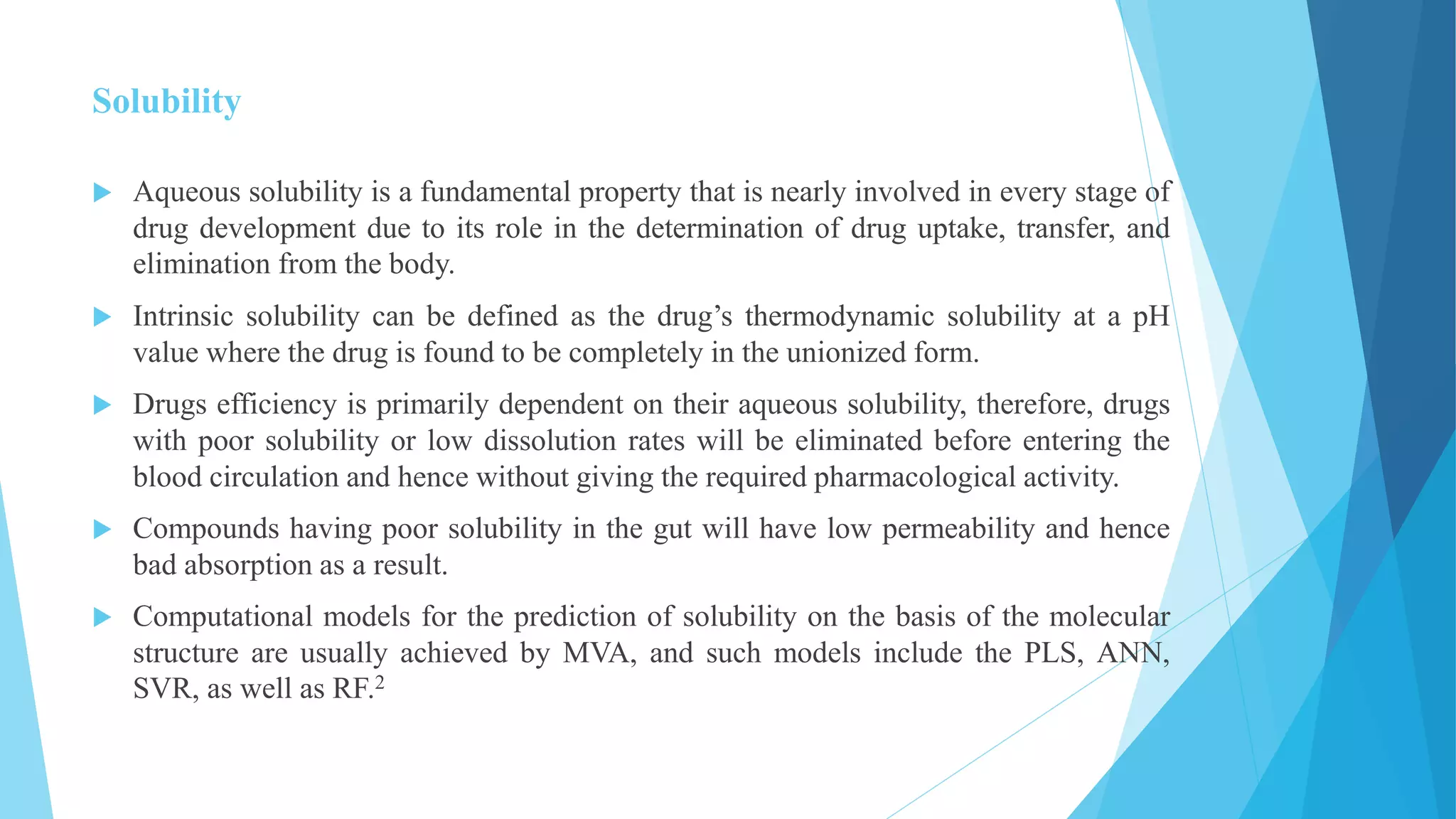 In Silico methods for ADMET prediction of new molecules | PPTX