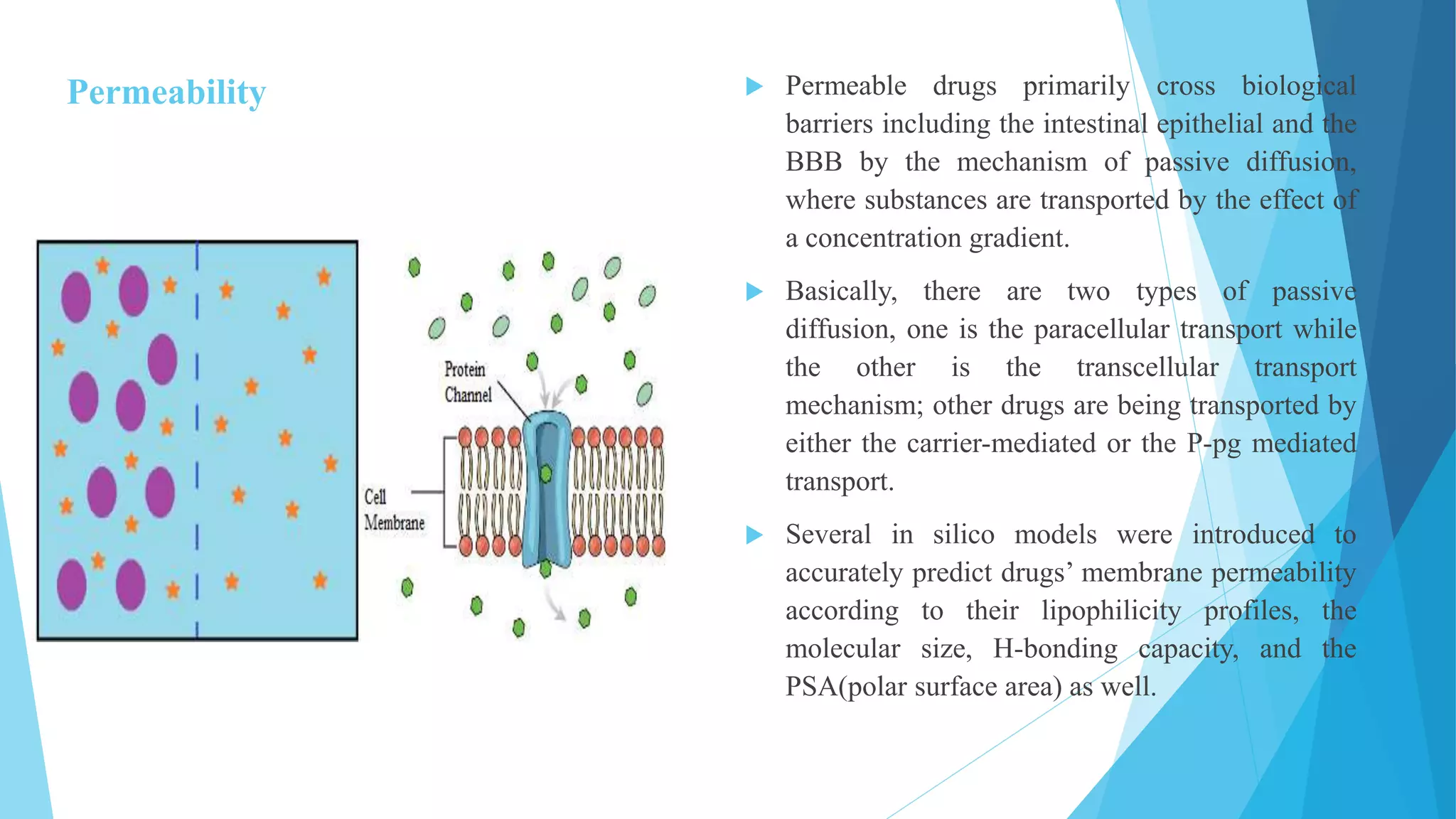In Silico methods for ADMET prediction of new molecules | PPTX