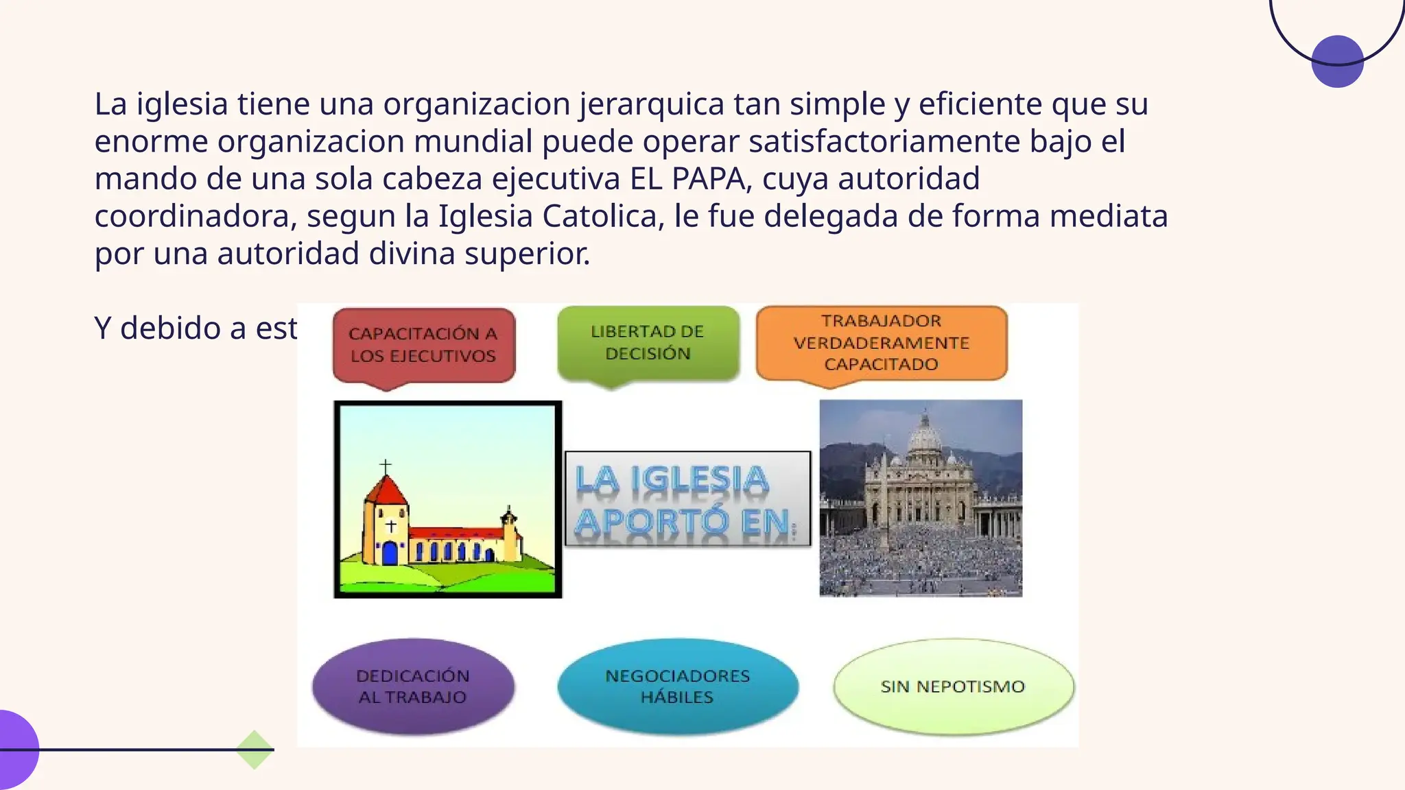 Admi.pptx administración influencia de la iglesia catolica | PPTX