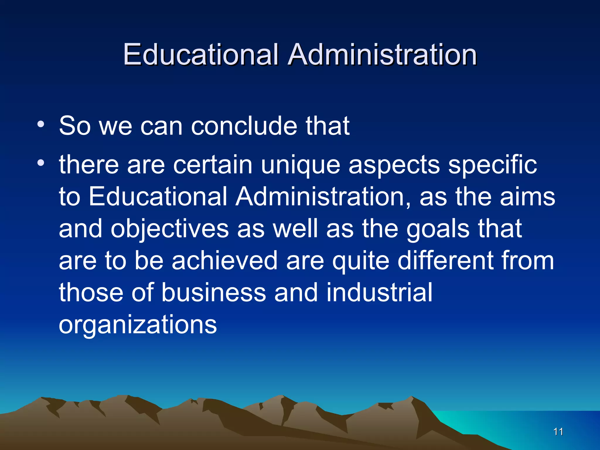 Educational Administration | PPT