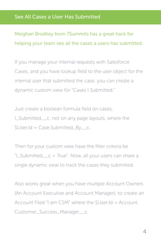 Salesforce Admin Hacks | PDF