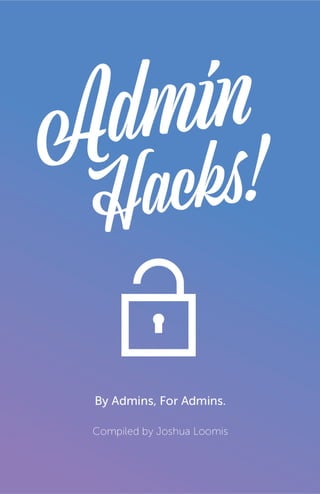 Salesforce Admin Hacks | PDF