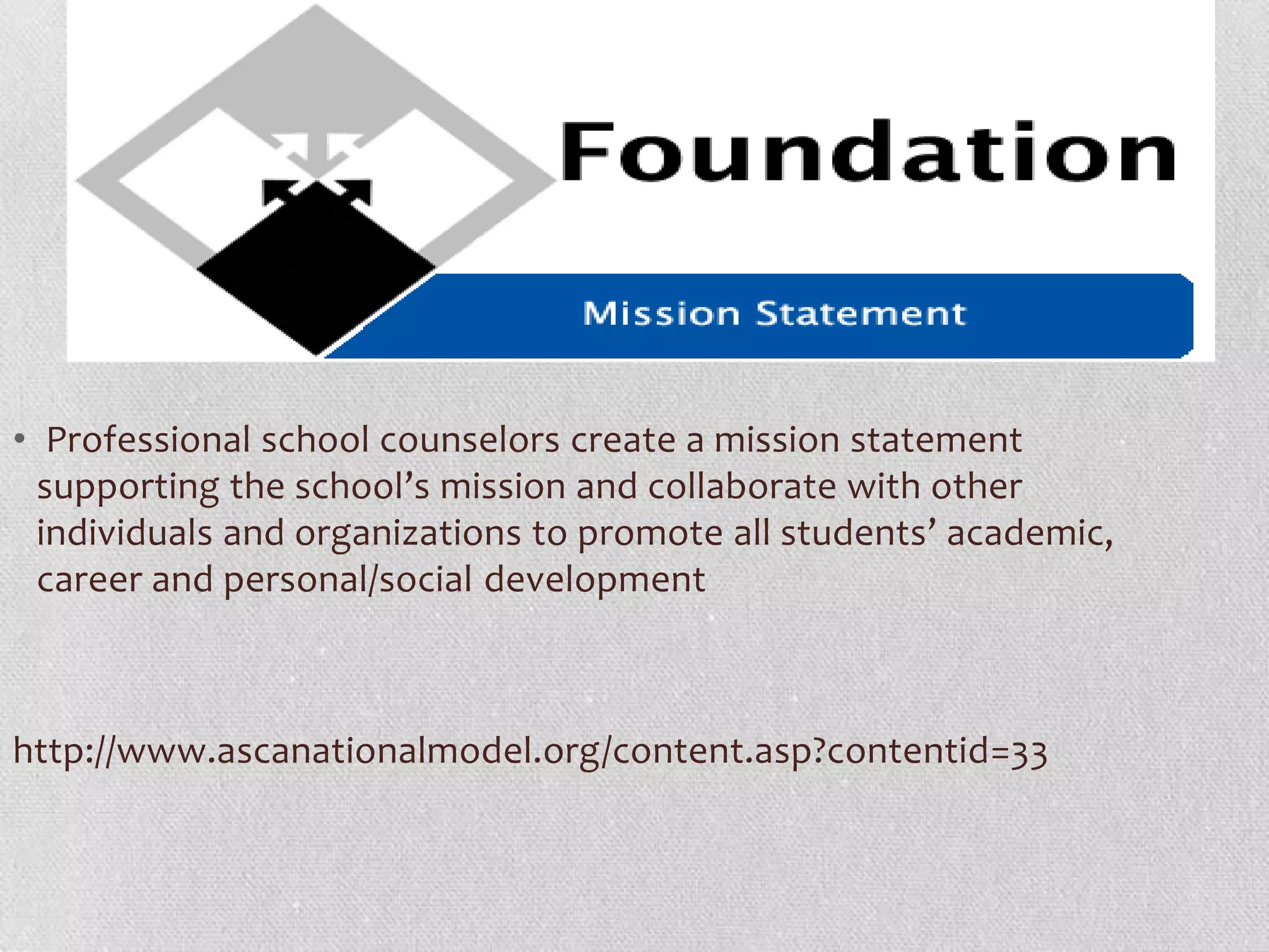 ASCA Roles of a School counselors | PPTX