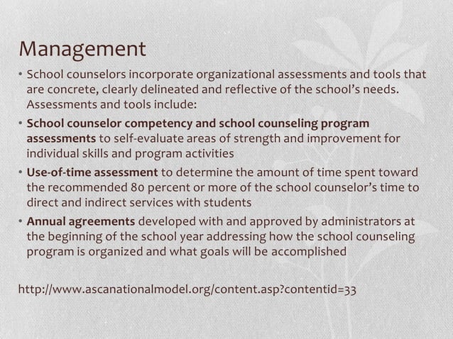 ASCA Roles of a School counselors | PPTX | Professional School ...