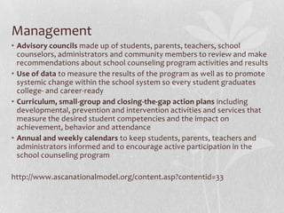 ASCA Roles of a School counselors | PPTX